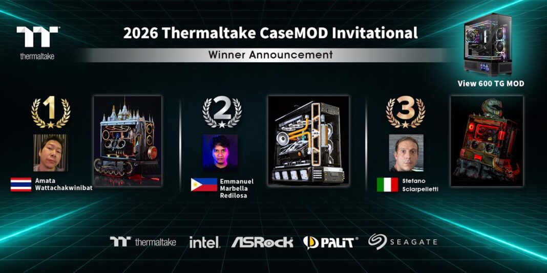 Thermaltake Casemod 2026 : résultat final - Overclocking.com