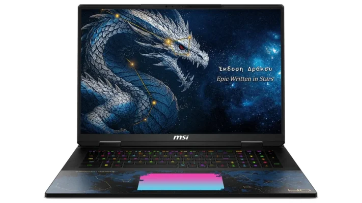 MSI présente le Titan 18 HX Dragon Edition Draco Epic - Overclocking.com